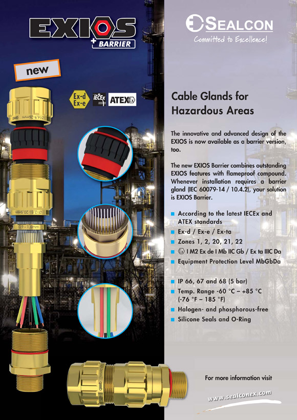 EXIOS Explosion Proof Cable Glands Flyer-Circular Connector Flyer 2009 ...